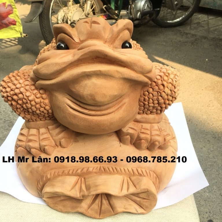 Bán cóc gỗ xá xị - linh vật phong thủy mang lại may mắn cho chủ nhân